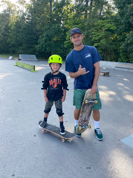 Skateboarding Lesson – Alley Oop